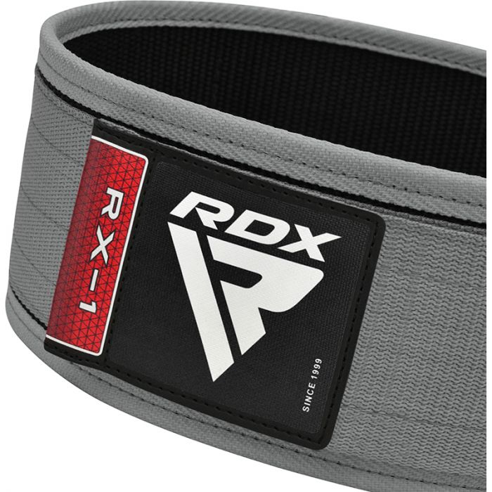 Cinturón Levantamiento Pesas 4 Pulgadas RX1 Gris RDX Sport – plusfitchile